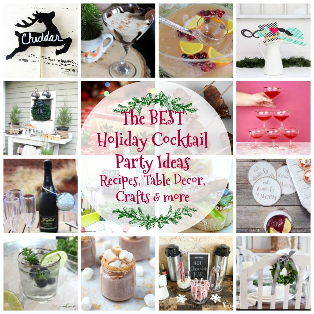 Virtual Holiday Cocktail Party: Photo Booth Props - ELIZABETH JOAN DESIGNS